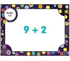 Space Spider Math Twister | Jump2Math Sensory Paths & Physical Math