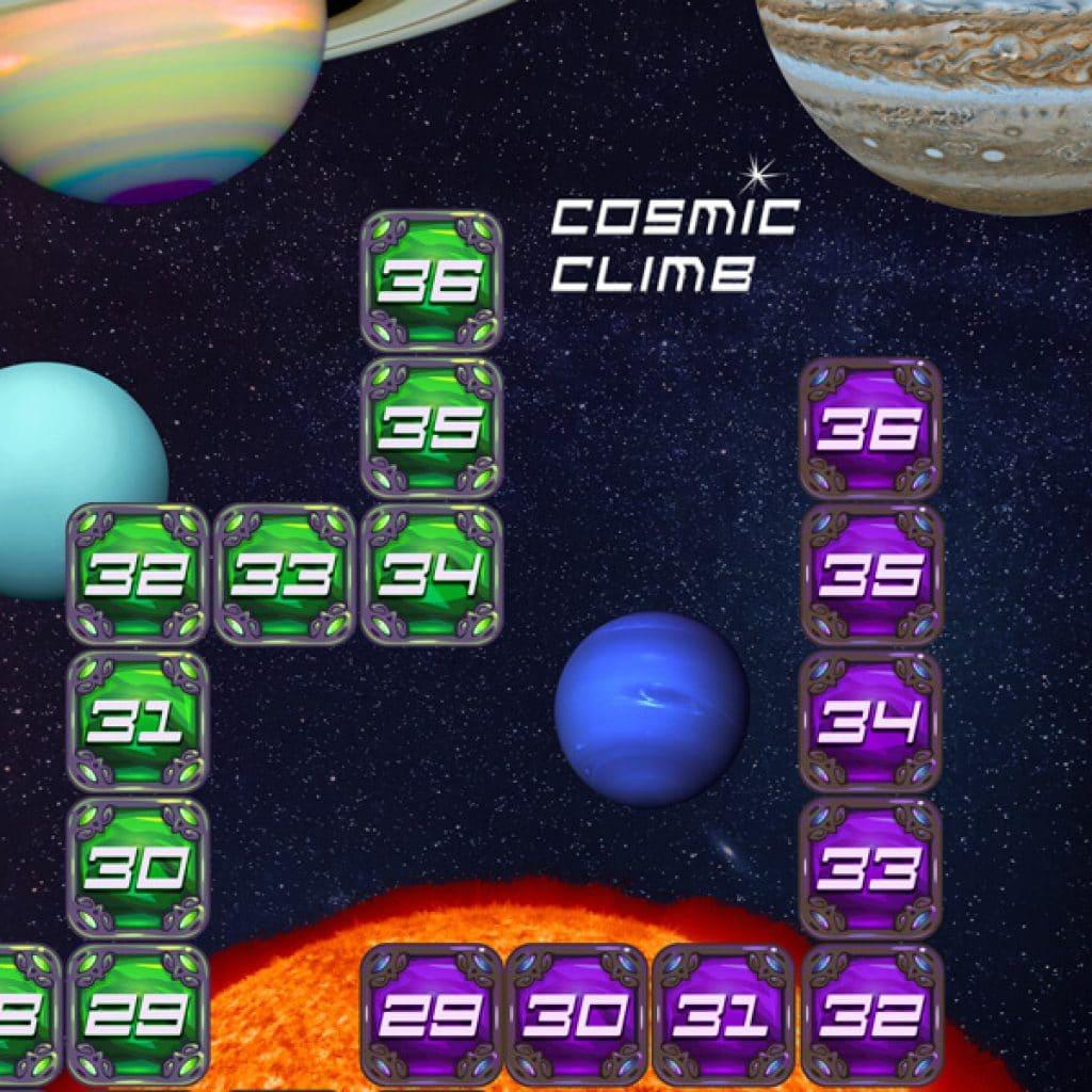 Cosmic Climb Differentiated Math Game | Jump2Math Sensory Paths ...