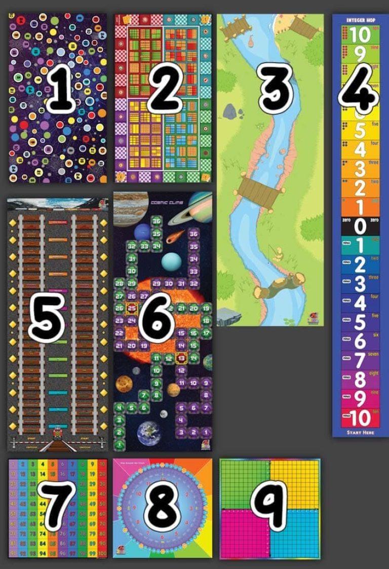 Action Based Learning Math Bundle | Jump2Math Sensory Paths & Physical Math