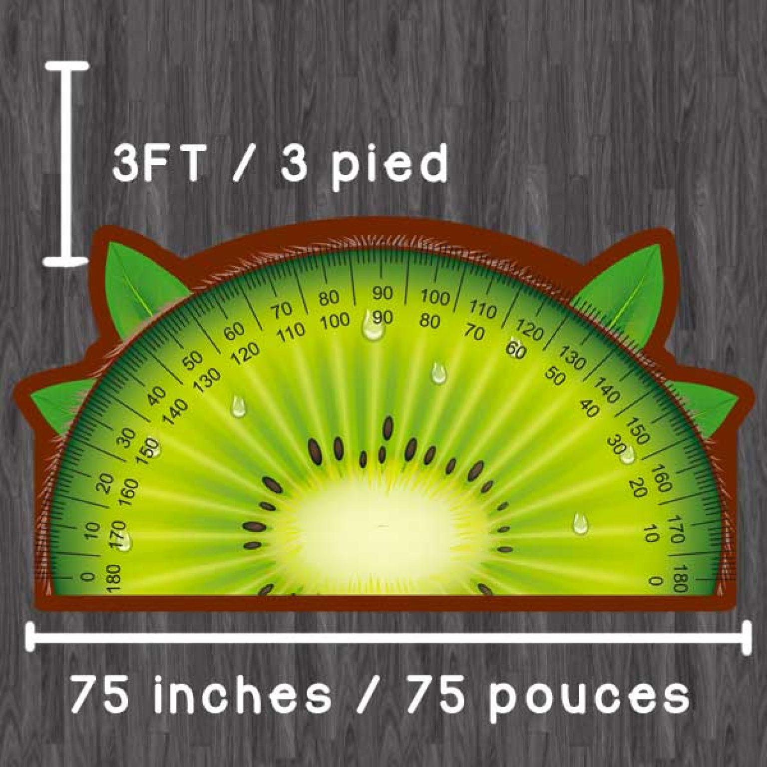 Floor Protractor Door Mat | Jump2Math Sensory Paths & Physical Math