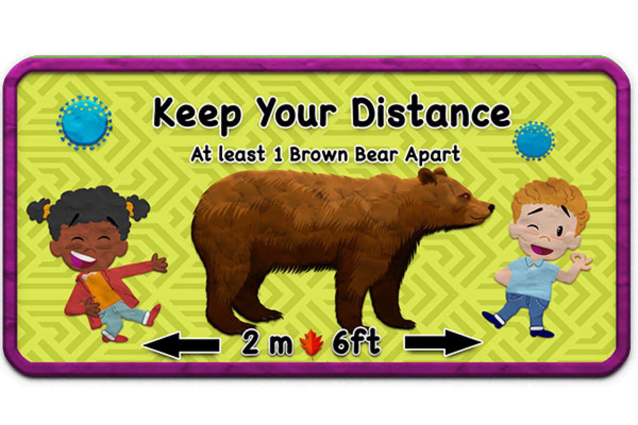 Social Distancing Stickers for Schools | Jump2Math Sensory Paths ...